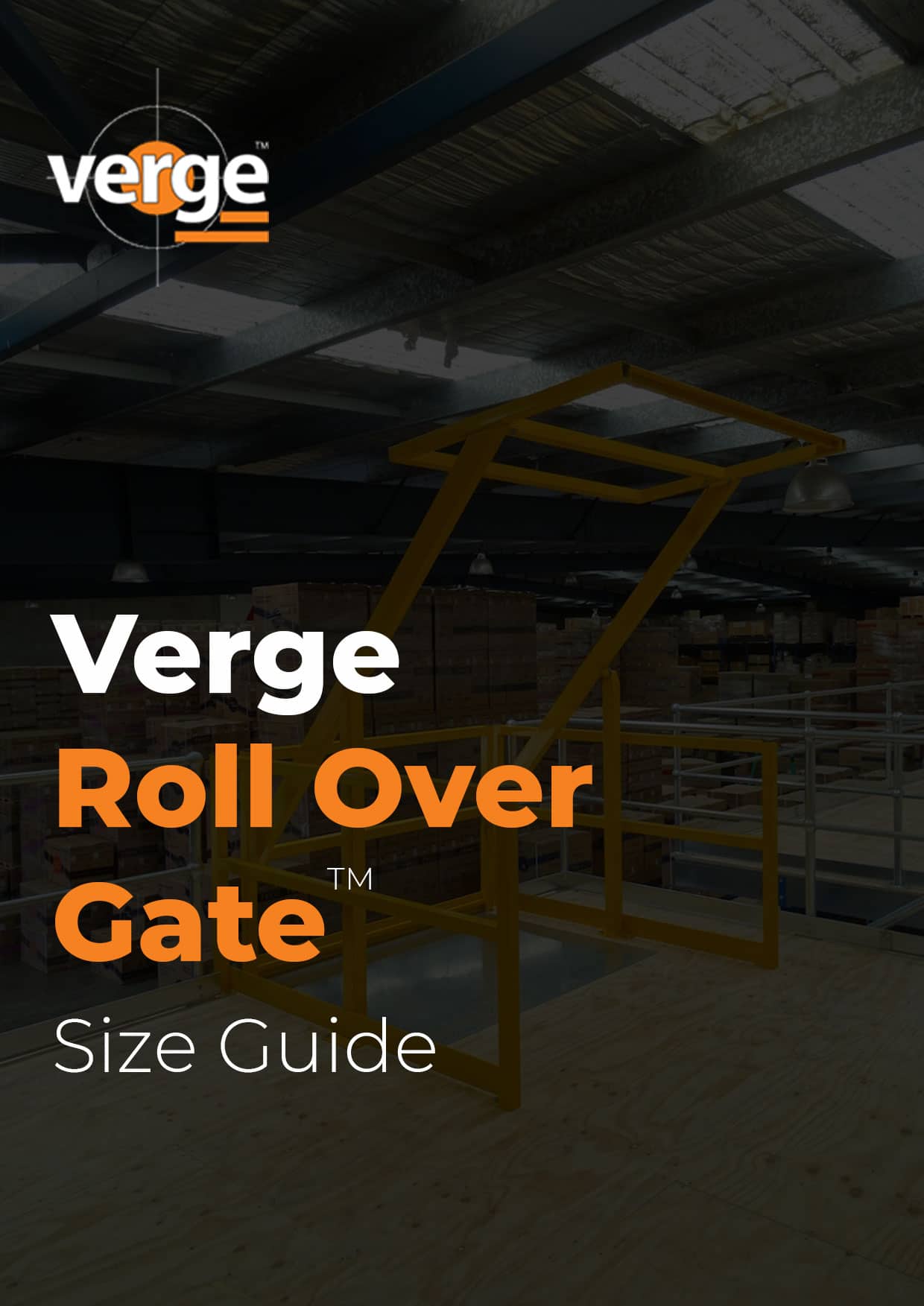Verge Rollover Gate Brochures - Mezzanine Pallet Gate